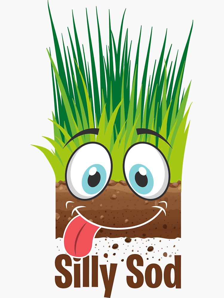"Silly Sod" Sticker for Sale by Stribo | Redbubble