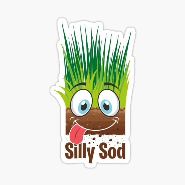 "Silly Sod" Sticker for Sale by Stribo | Redbubble