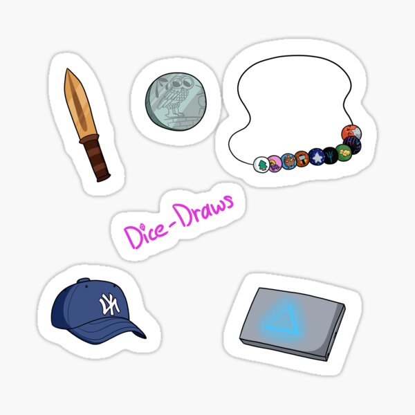 "Annabeth Chase Sticker Pack" Sticker for Sale by Dice-Arts | Redbubble