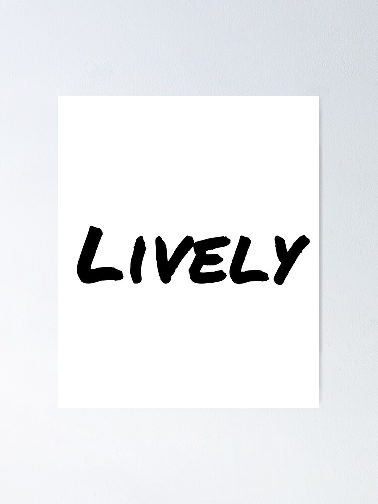 "I am lively emotion and mood - mental health" Poster for Sale by ...