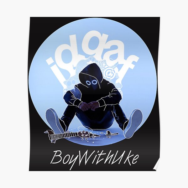 "BOYWITHUKE" Poster for Sale by harusgaere | Redbubble