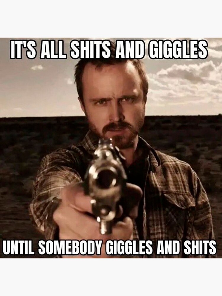 Breaking Bad Jesse Meme Art Print For Sale By Michaalec Redbubble