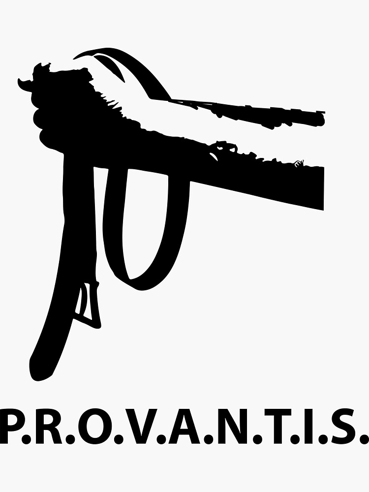 "PROVANTIS" Sticker for Sale by YoungShade | Redbubble