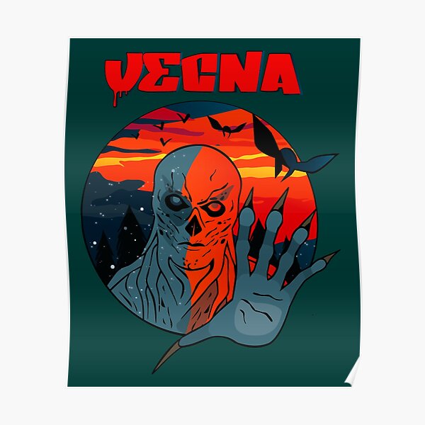 "Vecna. Stranger Things Season 4 " Poster for Sale by GutkowskiRicky ...