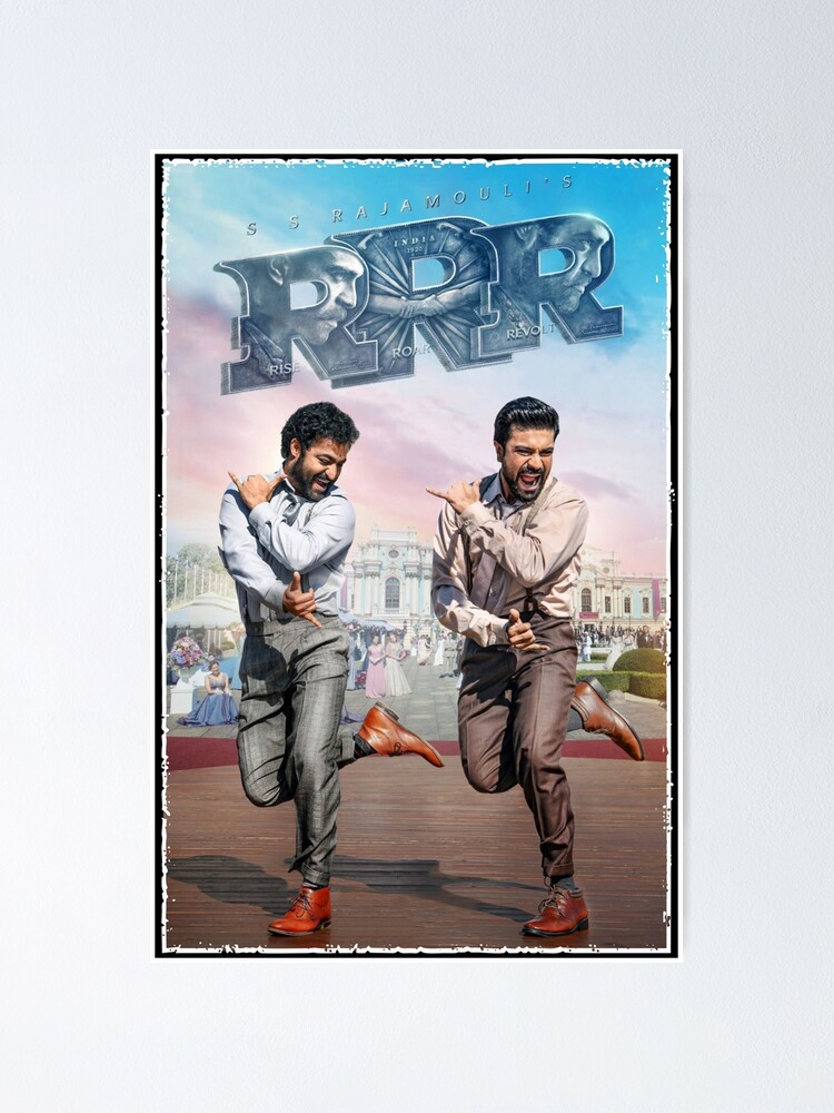 "RRR RISE ROAR REVOLT" Poster for Sale by LeonardBlanda | Redbubble