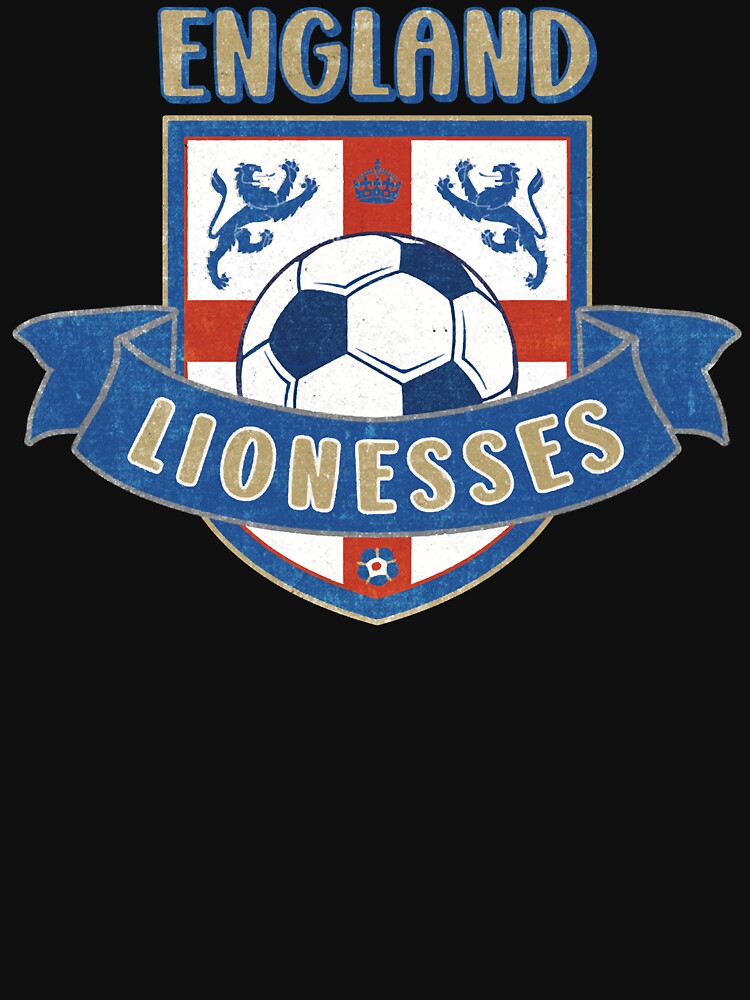 "England Lionesses Football Crest " T-shirt for Sale by Chilledtimes ...