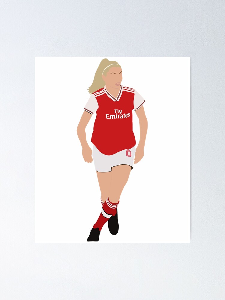 "Leah Williamson - Arsenal" Poster for Sale by Chilledtimes | Redbubble