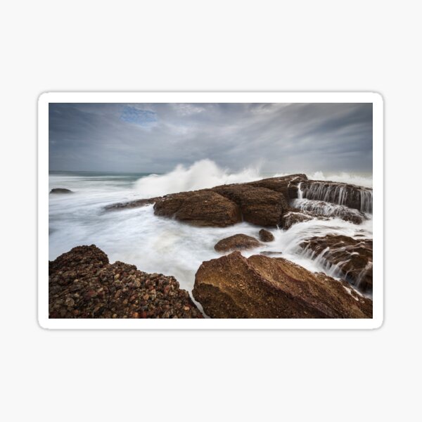 "Tidal Movements" Sticker for Sale by Geoff79 | Redbubble