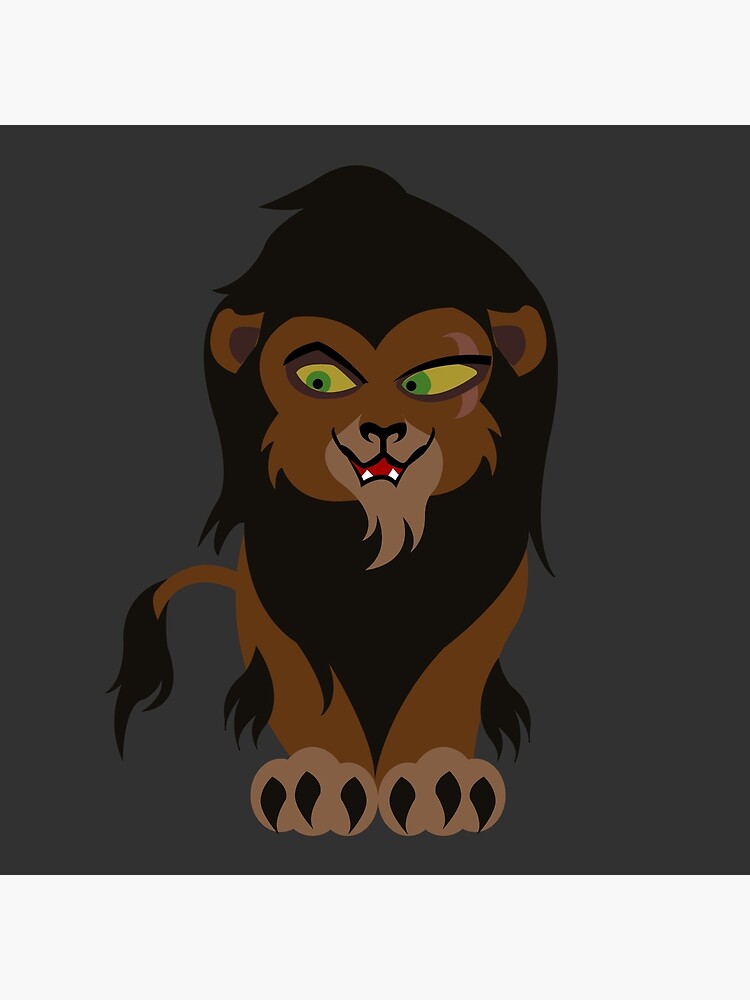 "Chibi Scar" Poster by MinetteMona | Redbubble