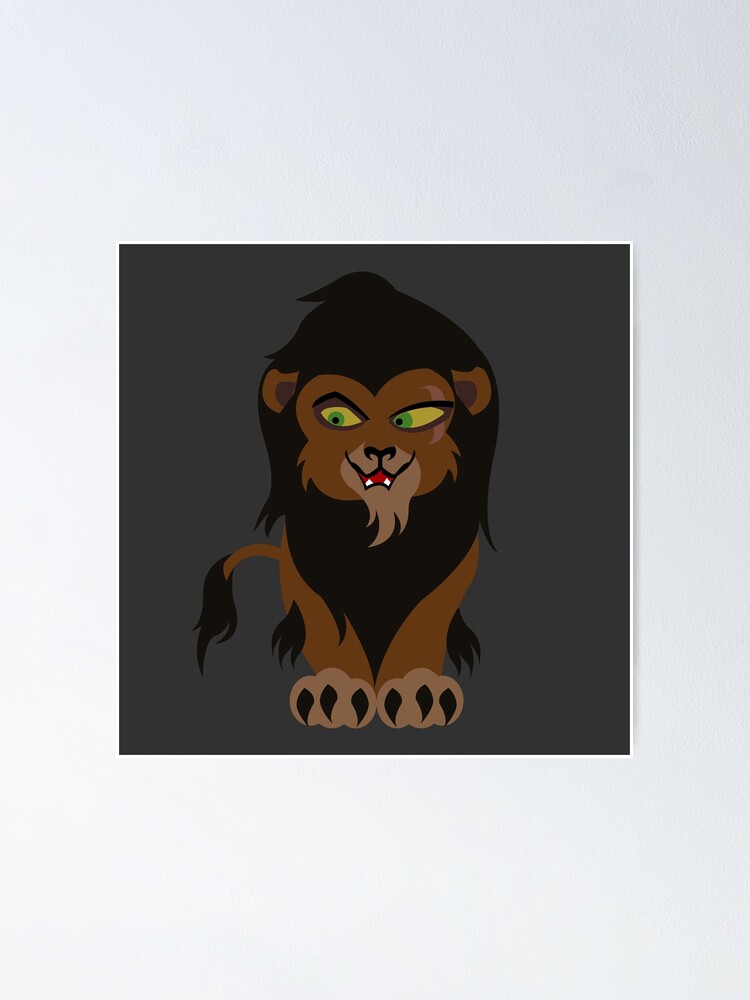 "Chibi Scar" Poster by MinetteMona | Redbubble
