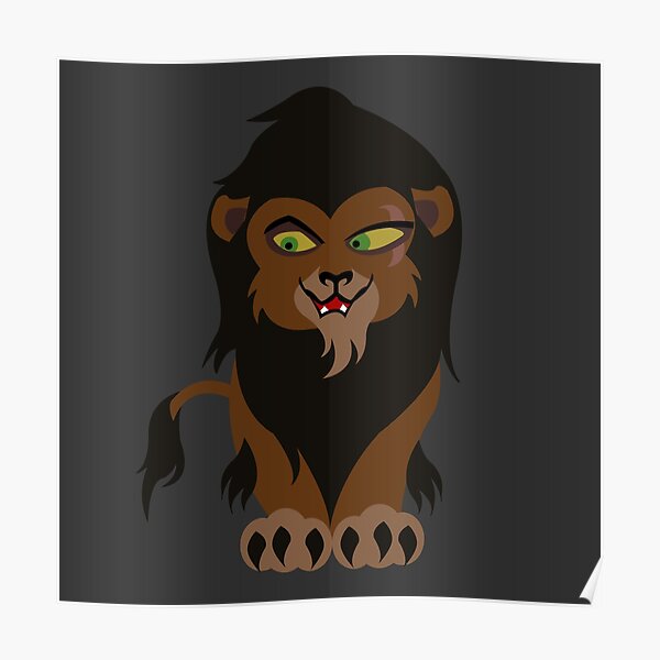 "Chibi Scar" Poster by MinetteMona | Redbubble