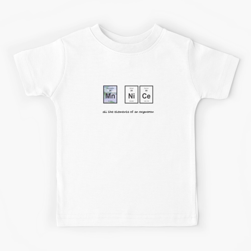 Camiseta para niños «MN Nice State Abreviatura de Minnesota Nice ...