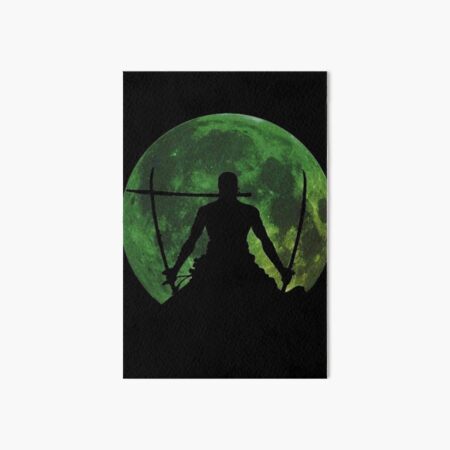 "Roronoa Zoro moon illustration" Art Board Print for Sale by ...