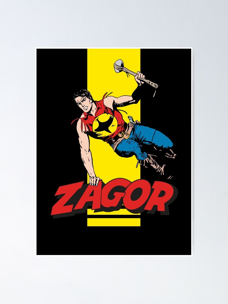 "Zagor" Poster for Sale by ZAGOR-SpA | Redbubble