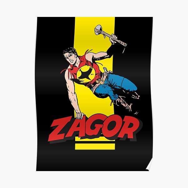 "Zagor" Poster for Sale by ZAGOR-SpA | Redbubble