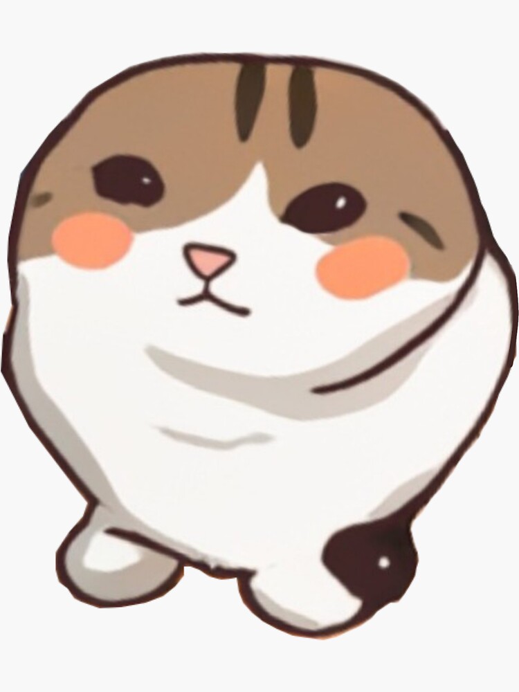 "Wawa cat" Sticker for Sale by PrismaRuru | Redbubble