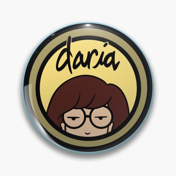 "daria morgendorffer sticker" Pin for Sale by emstickershopp | Redbubble