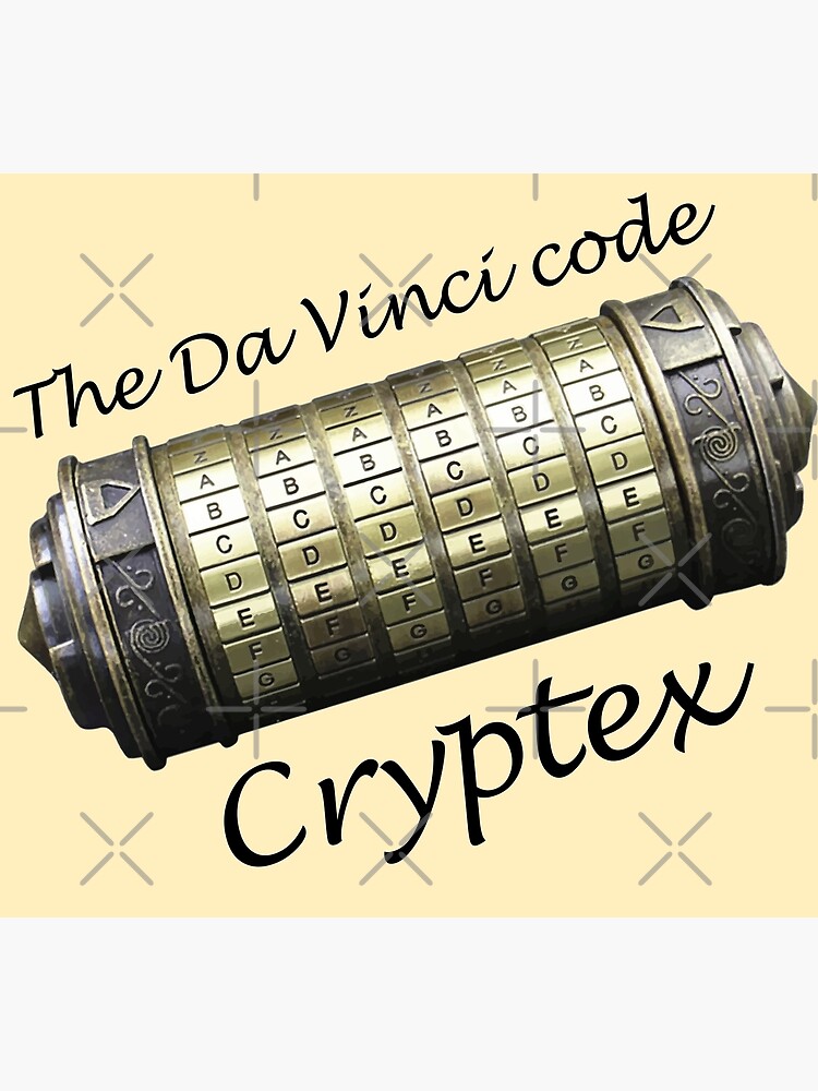 "The Cryptex : The DaVinci Code | Cryptex" Poster for Sale by CrOoKed ...