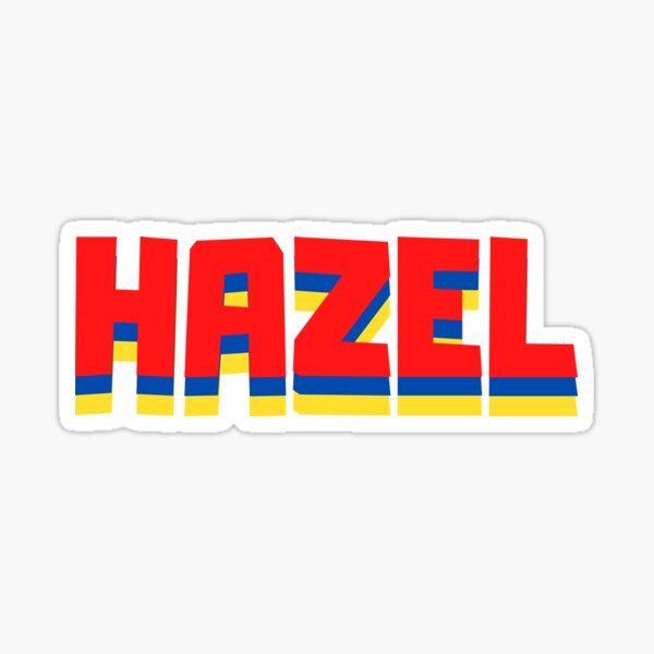 "Hazel" Sticker for Sale by Kretgach | Redbubble