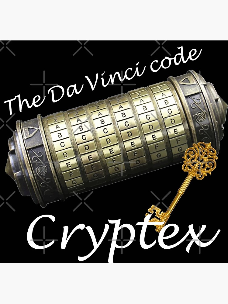 "The Cryptex : The DaVinci Code | Cryptex" Poster for Sale by CrOoKed-SayiNGs | Redbubble