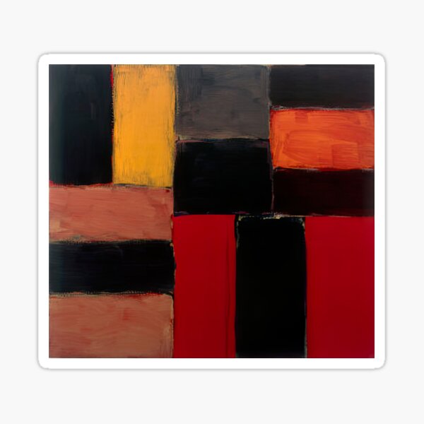 "raval rojo 2004" Sticker for Sale by theophileaubert | Redbubble