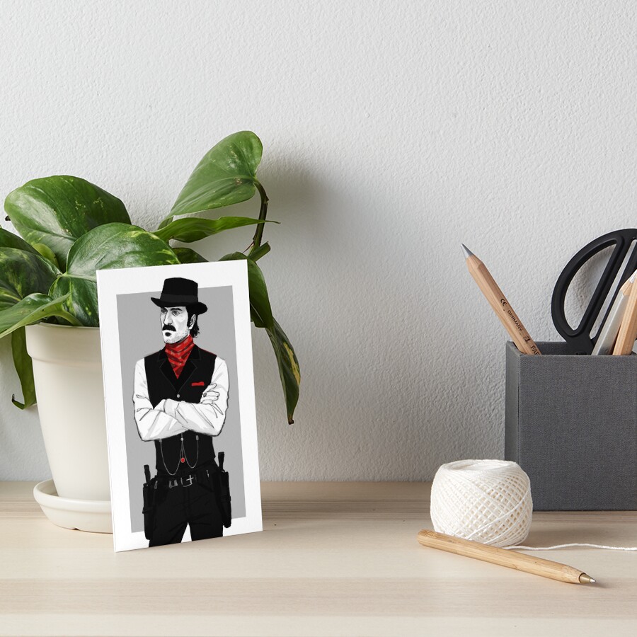 "Dutch Van Der Linde RDR2" Art Board Print for Sale by rdrmaniac ...