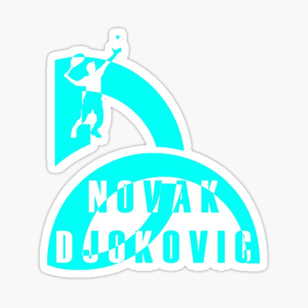 "novak djokovic " Sticker for Sale by fifiishop | Redbubble