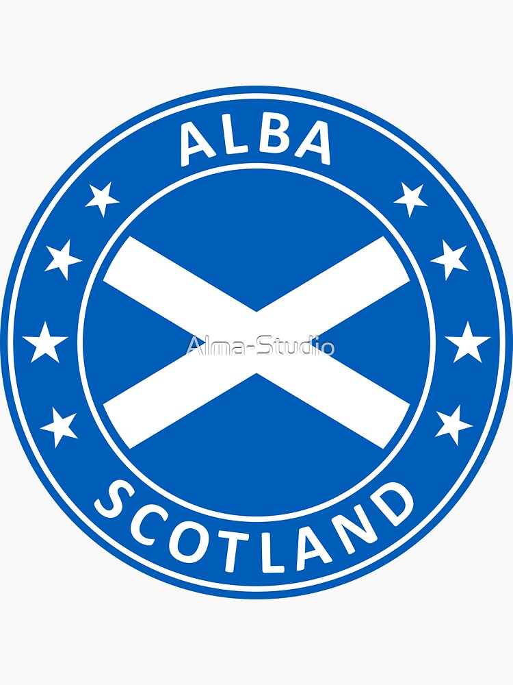 "Scotland Alba" Sticker for Sale by Alma-Studio | Redbubble