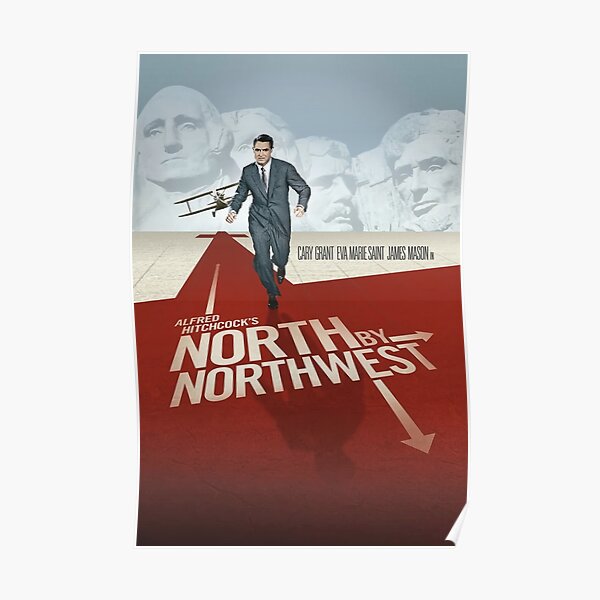 "North by Northwest (1959)" Poster for Sale by johnstondavid | Redbubble