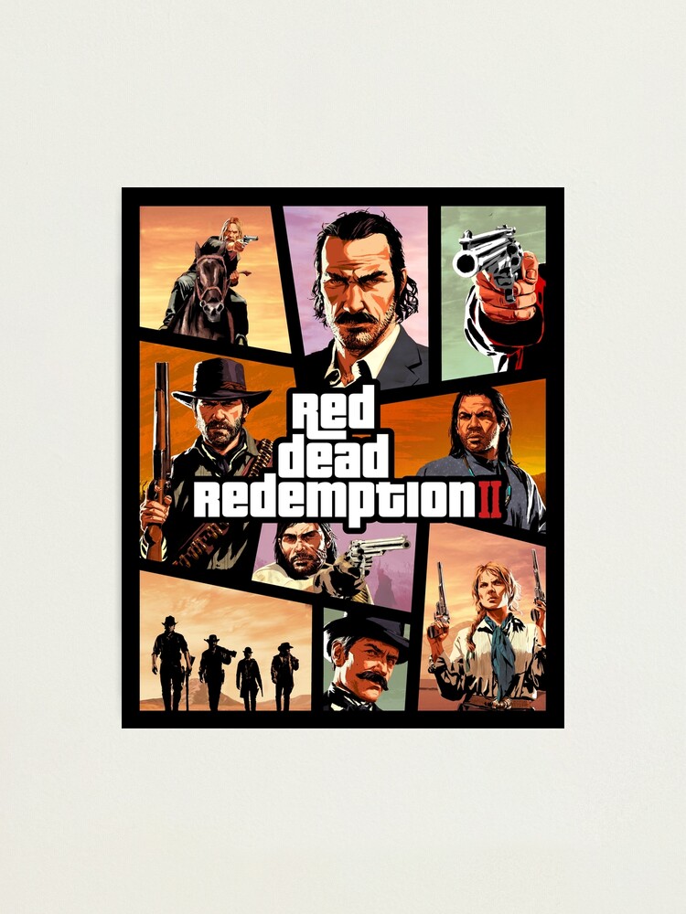 "RDR2 | Red Dead Redemption 2" Photographic Print for Sale by rdrmaniac ...