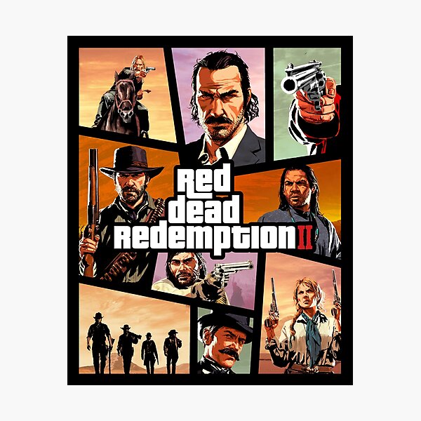 "RDR2 | Red Dead Redemption 2" Photographic Print for Sale by rdrmaniac ...