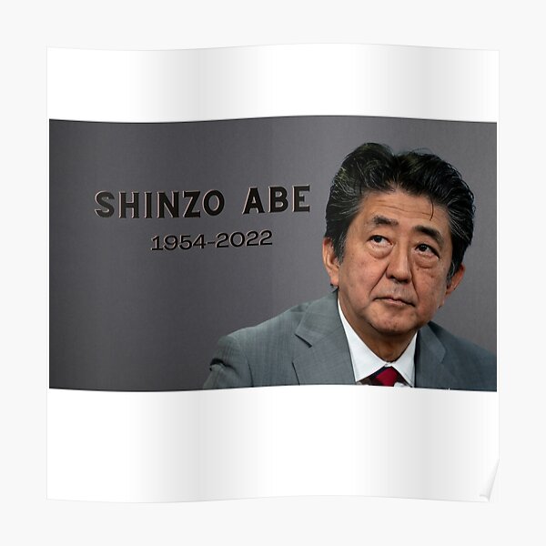 "Shinzo Abe" Poster for Sale by Maishubhhoon | Redbubble