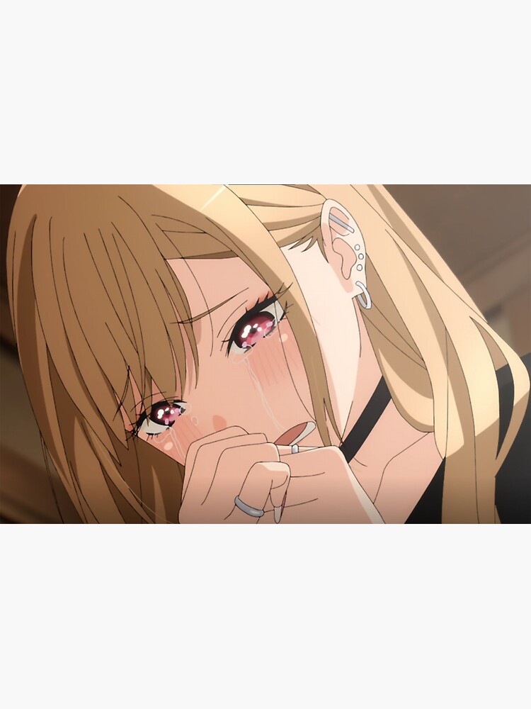 "Marin Kitagawa Crying" Sticker for Sale by LussonPatrick | Redbubble