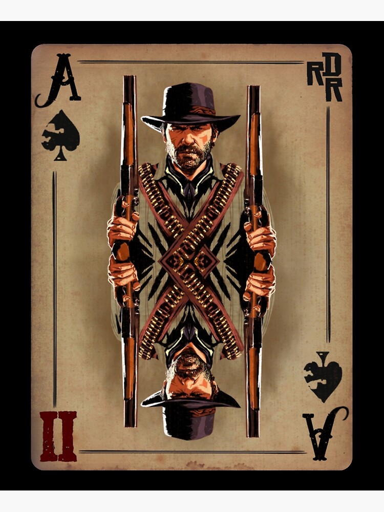 "Arthur Morgan RDR2-Karte" Poster von rdrmaniac | Redbubble