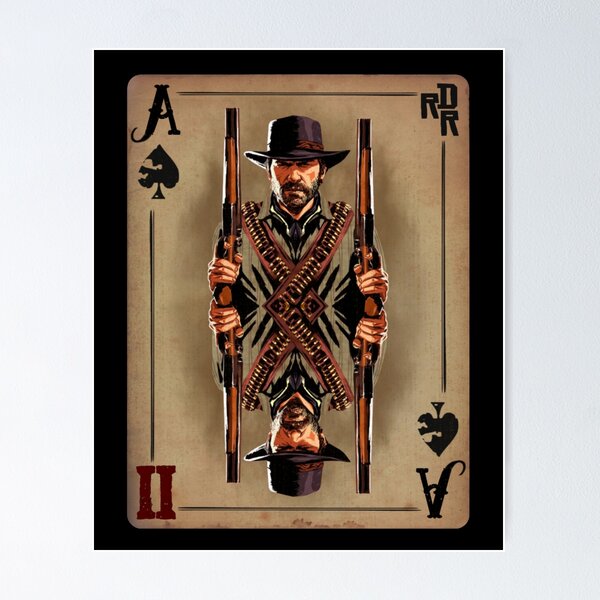 Póster for Sale con la obra «Tarjeta Arthur Morgan RDR2» de rdrmaniac ...
