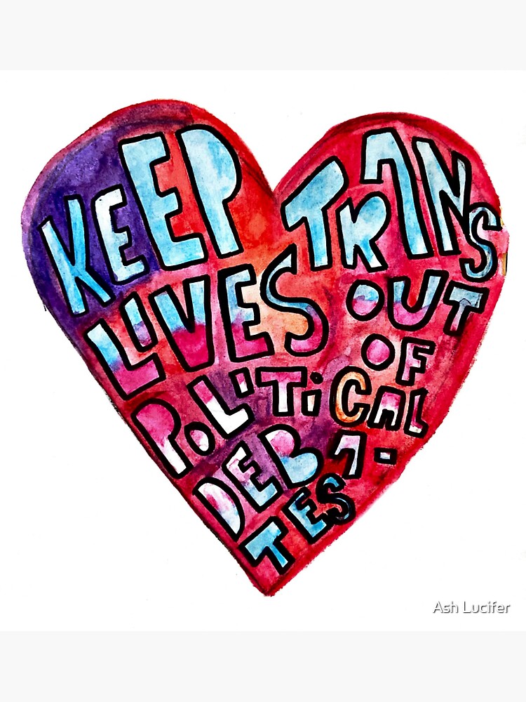 "Trans Life Heart " Sticker for Sale by SkylynLucifer | Redbubble