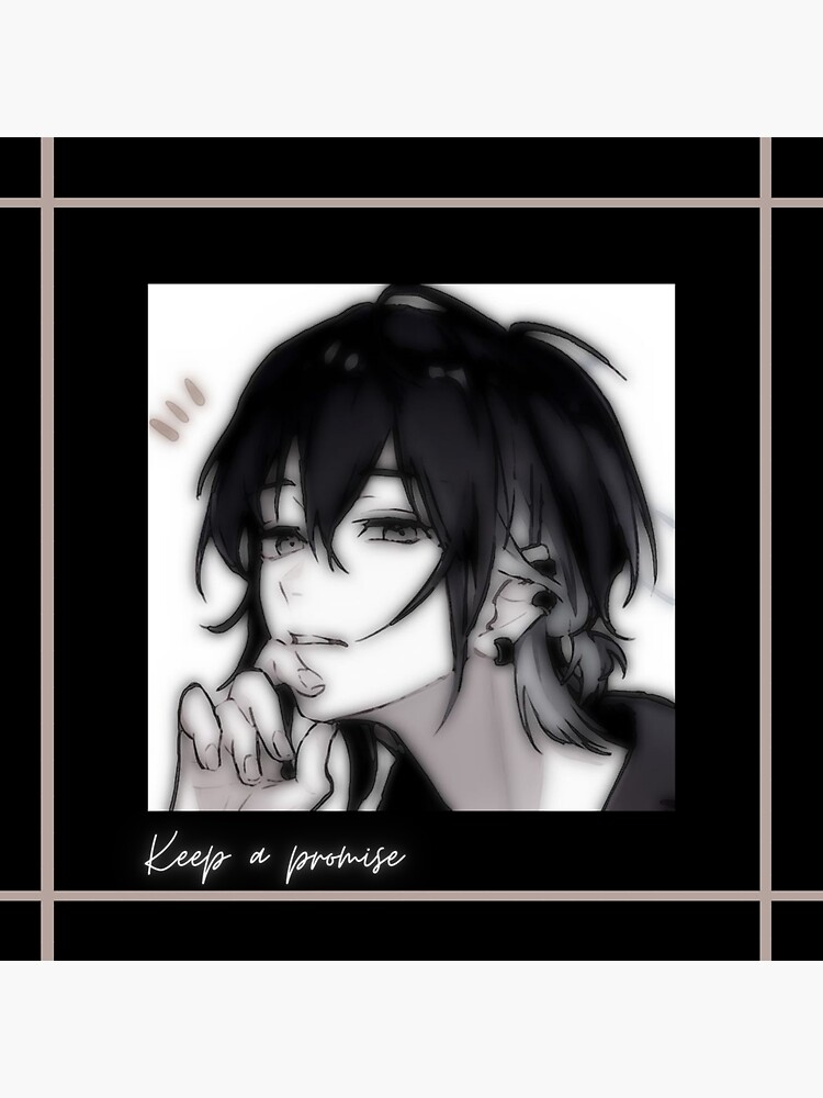 "anime boy - Keep a promise" Sticker for Sale by ISRA1 | Redbubble