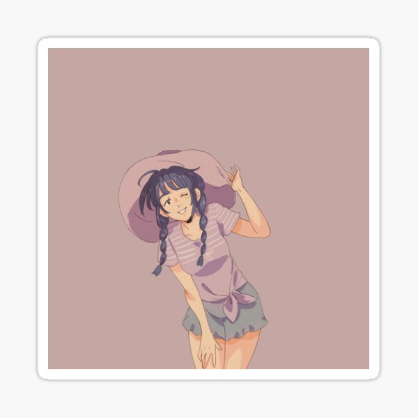 "Cute Girl Smiling" Sticker for Sale by findurdesire | Redbubble