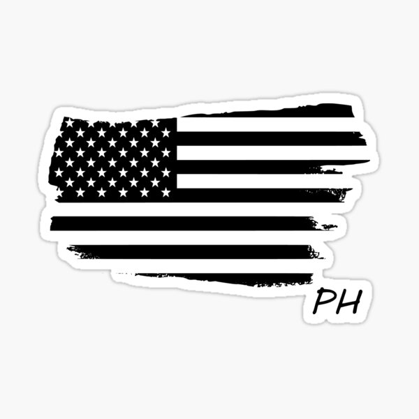 "USA PH" Sticker for Sale by Sejmen | Redbubble