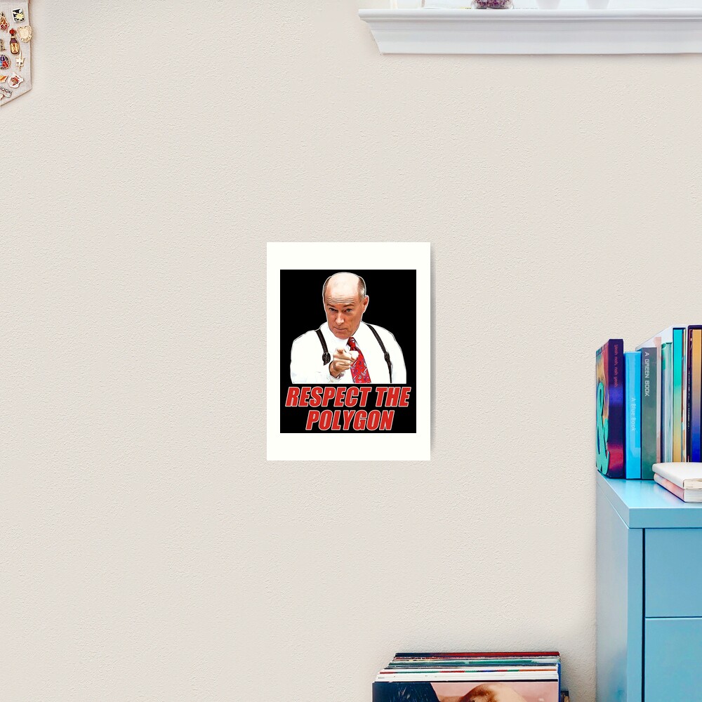 "Respect the Polygon James Spann" Poster for Sale by Valentino568 ...