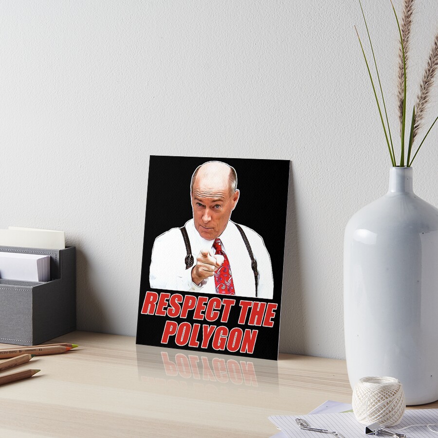 "Respect the Polygon James Spann" Poster for Sale by Valentino568 ...