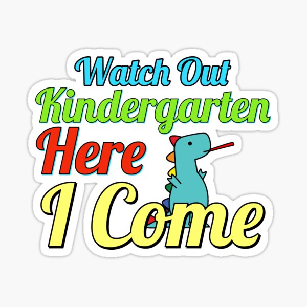 "Watch Out Kindergarten Here I Come, Kindergarten Shirt, Back To School ...