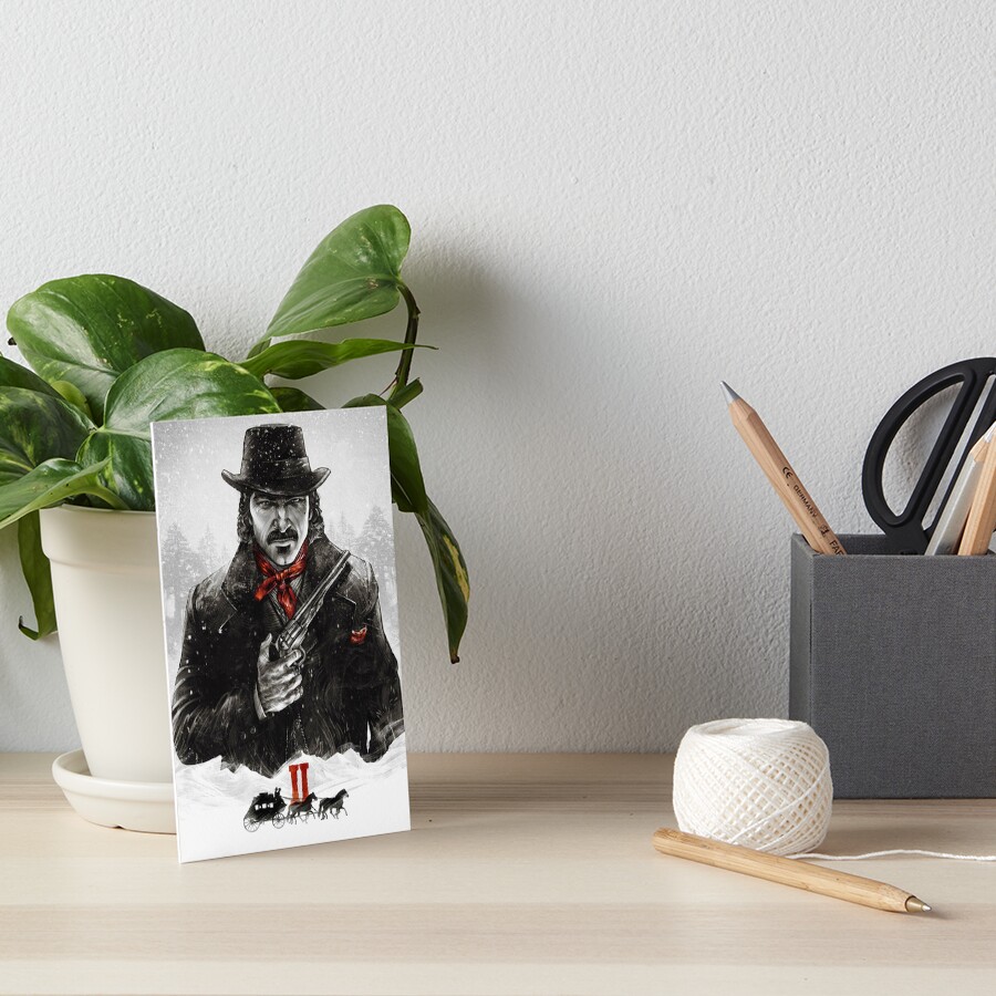 "Red Dead Redemption 2 | Dutch Van Der Linde " Art Board Print for Sale ...