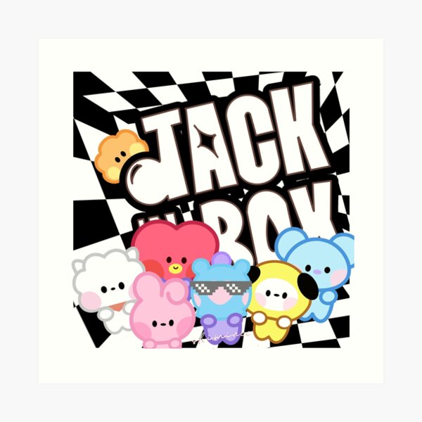 "Cute Kawaii BTS ARMY OT7 | chibi BT21 Character | JHOPE Jack In The ...