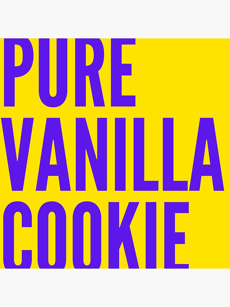 "Pure Vanilla Cookie Sticker: Cookie Run" Sticker for Sale by ...