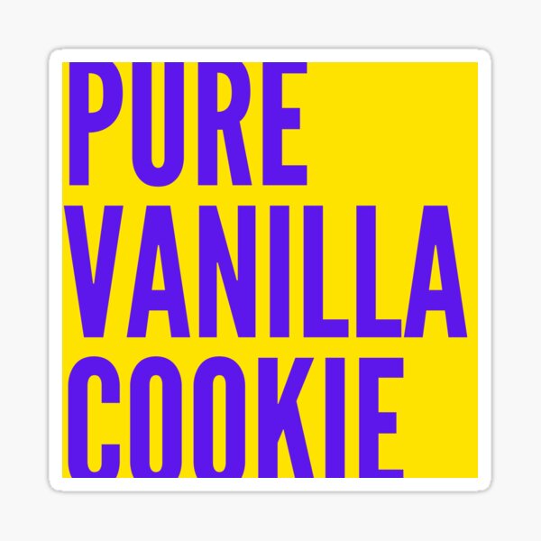 "Pure Vanilla Cookie Sticker: Cookie Run" Sticker for Sale by ...