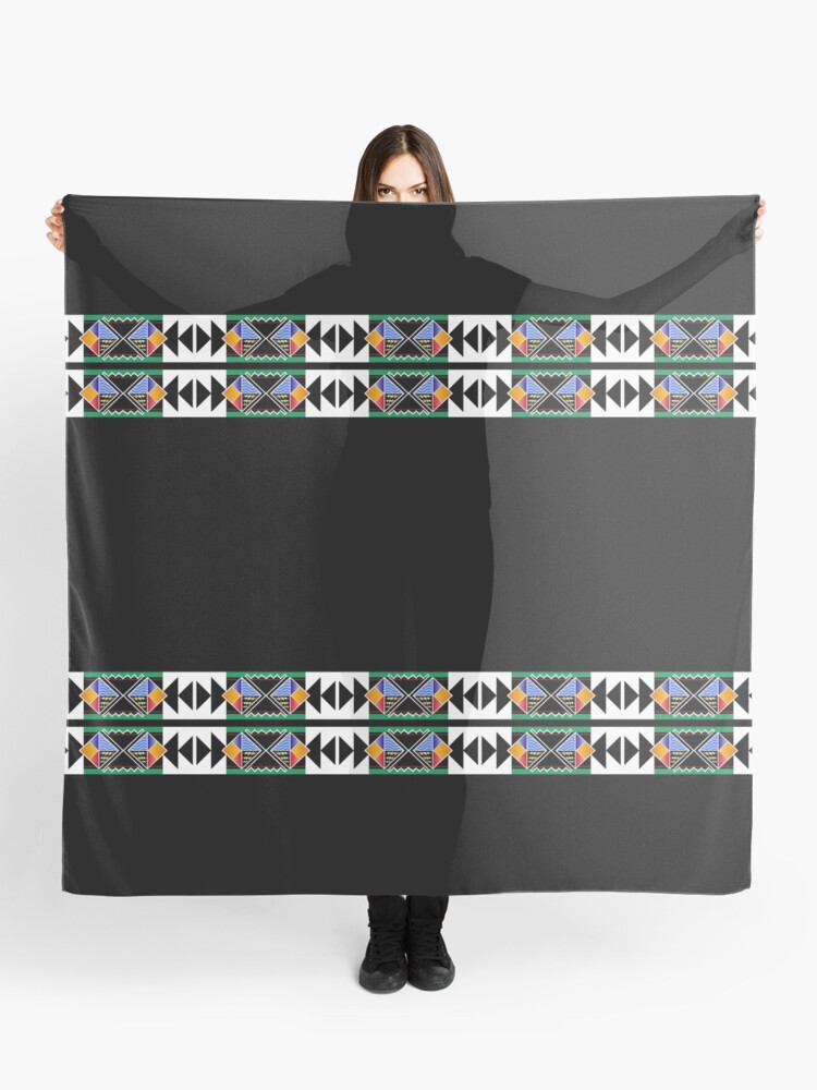 "Contemporary Pueblo Indian Design" Scarf for Sale by Blue Cloud ...