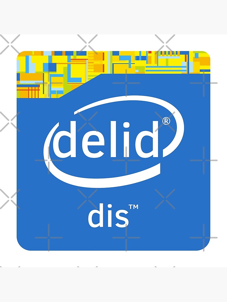 "Intel Inside Delid Dis Housefire Meme" Poster for Sale by orinemaster ...