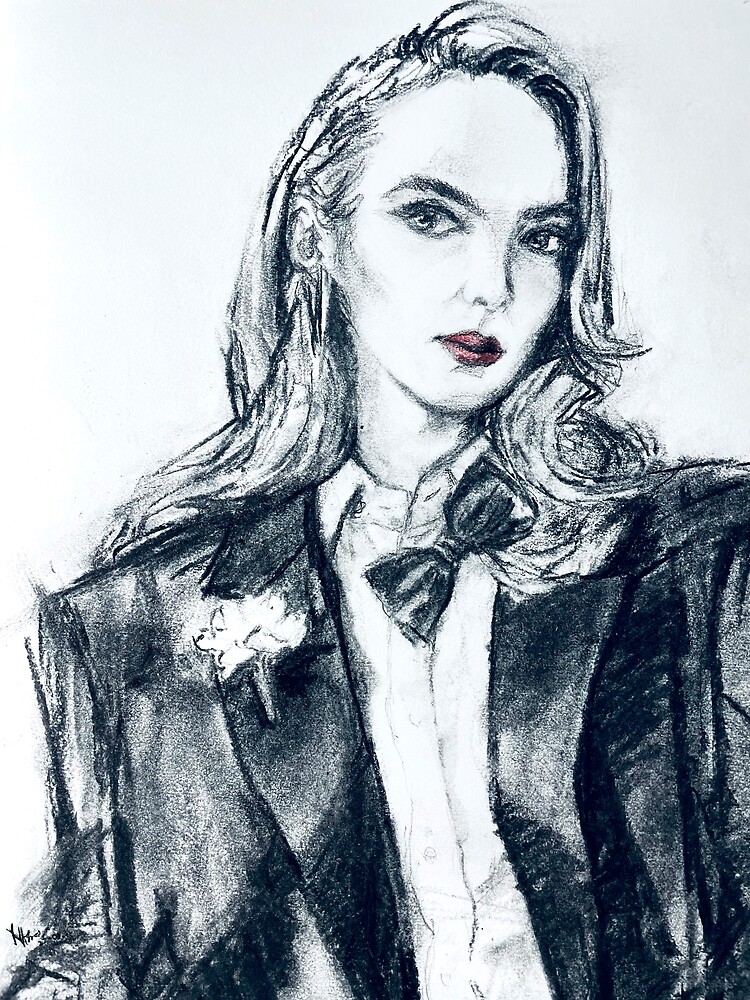 "Jodie Comer in Tux" Poster for Sale by nitrosun | Redbubble