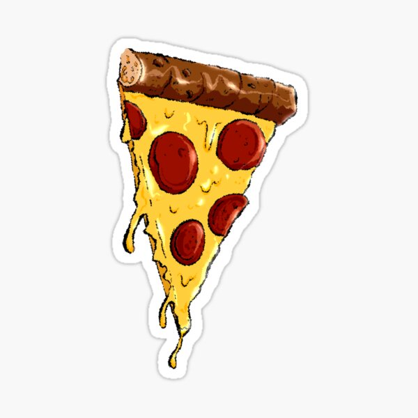 "Pepperoni Pizza" Sticker for Sale by CapnBootz | Redbubble